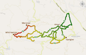 Self-Guided from the Camp - Rural Routes and Maps - Wild Nature